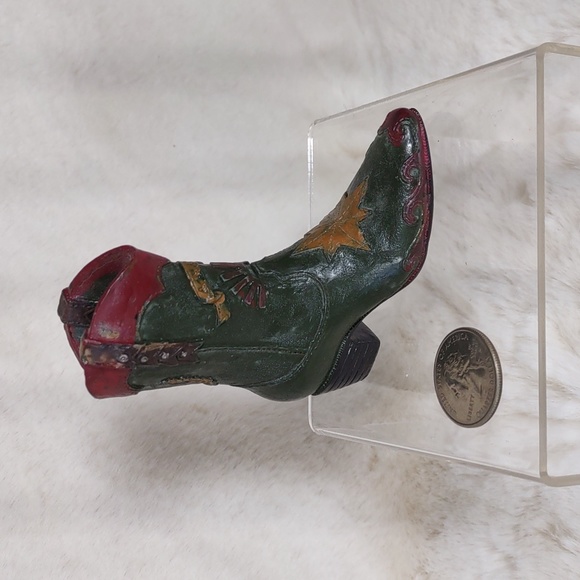 unknown | Accents | Miniature Collectible Cowboy Boot | Poshmark